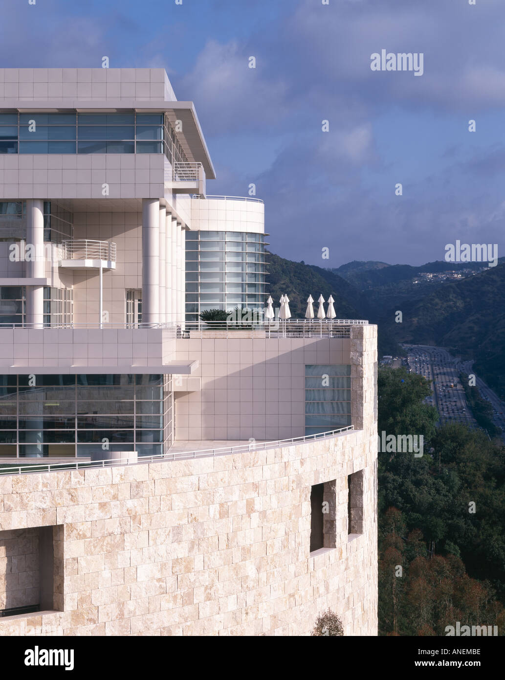 The Getty Center, Los Angeles, California, 1984 - 1997. Architect ...