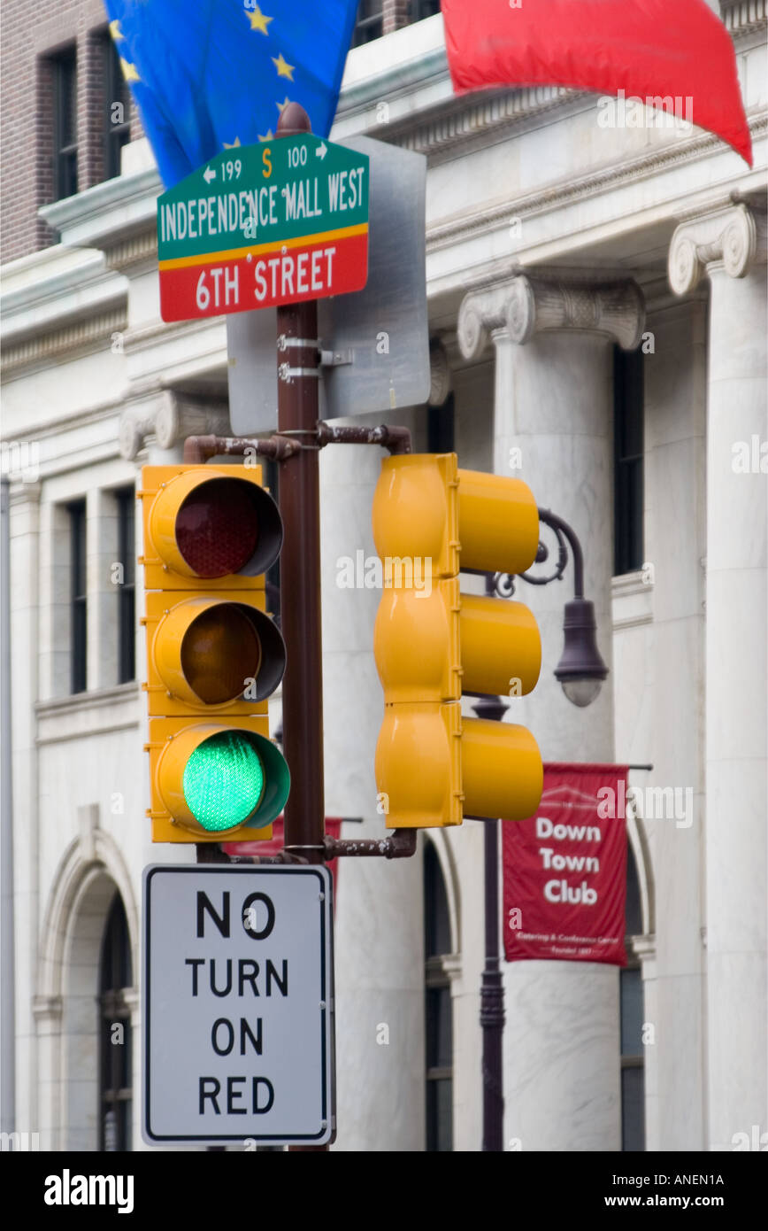 Independence Square signs and signals Stock Photo - Alamy