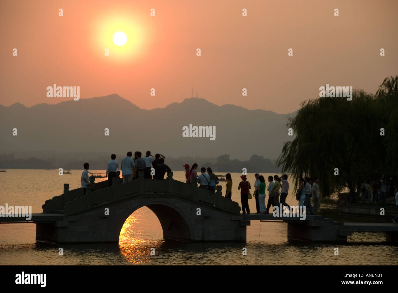 The West Lake Xi Hu Hangzhou China Stock Photo - Alamy
