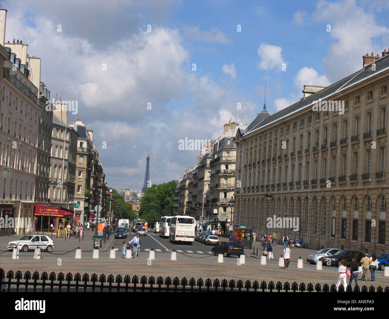 Pantheon paris view hi-res stock photography and images - Alamy