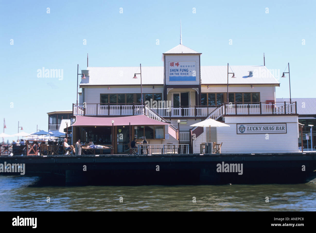 "Lucky Shag", bar/ restaurant, Swan River, Barrak St ,Jetty Perth, West ...