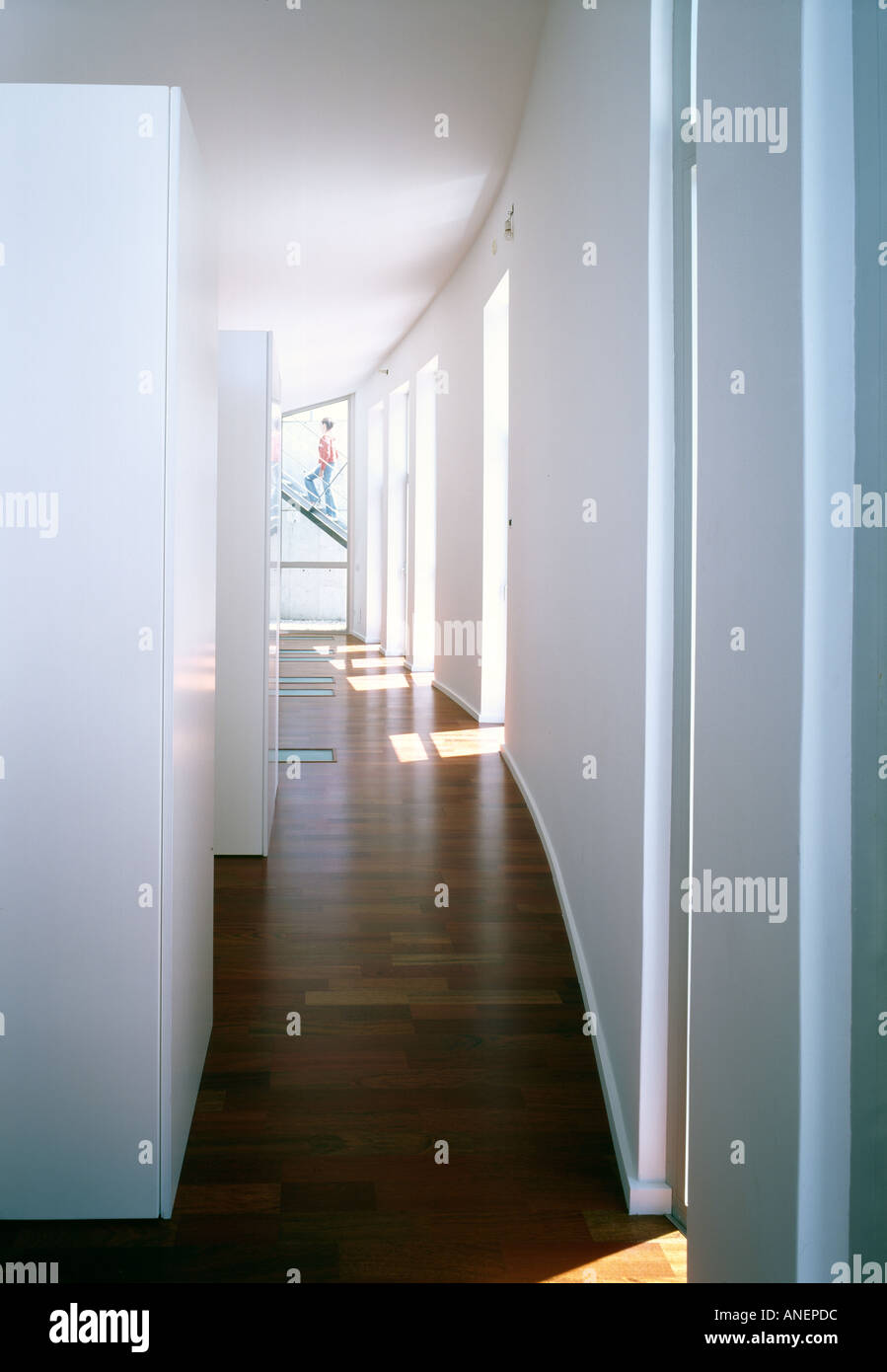 Curved hallway hi-res stock photography and images - Alamy