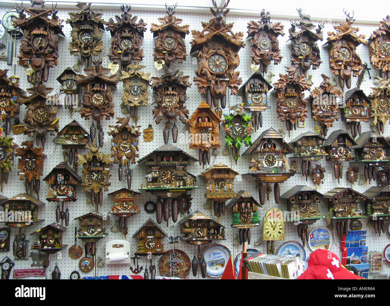 Swiss Clocks and Other Wonders at a Store Geneve SW Stock Photo - Alamy