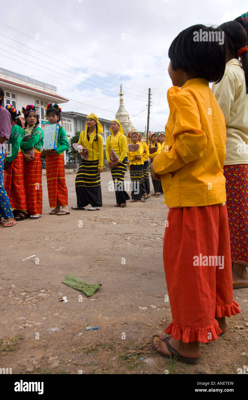 Myanmar Burma Southern Shan State Kalaw Yearly Festival Stock Photo - Alamy