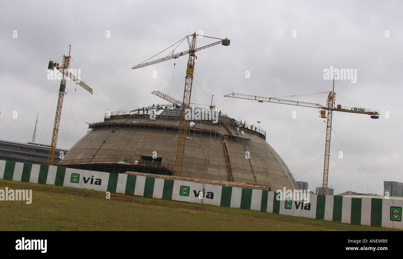 Brasilia Brazil National Library High Resolution Stock Photography and ...