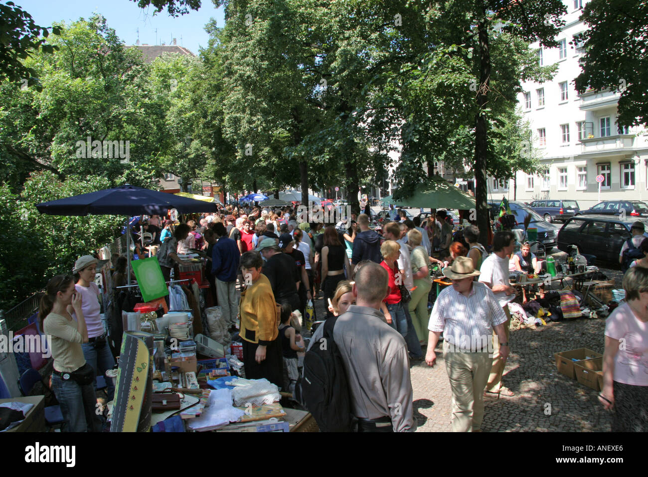 Europa Europe Germany Deutschland Berlin Friedrichshain Boxhagener ...