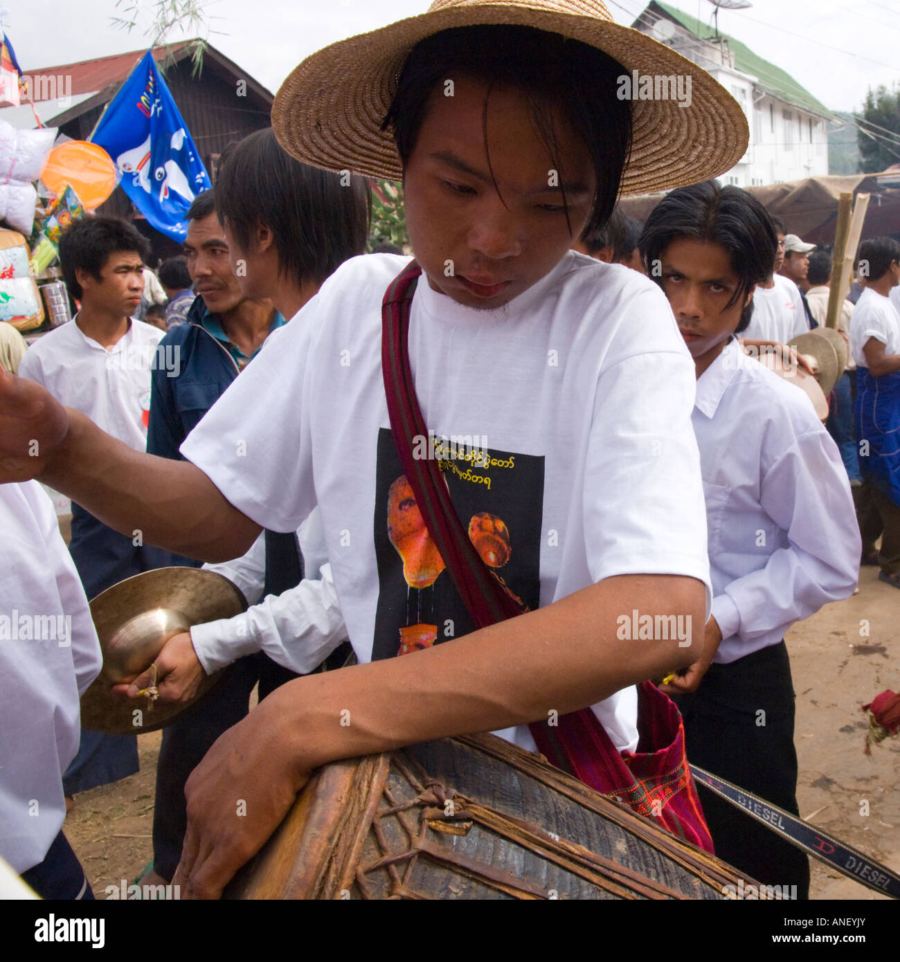 Myanmar Burma Southern Shan State Kalaw Yearly Festival Stock Photo - Alamy