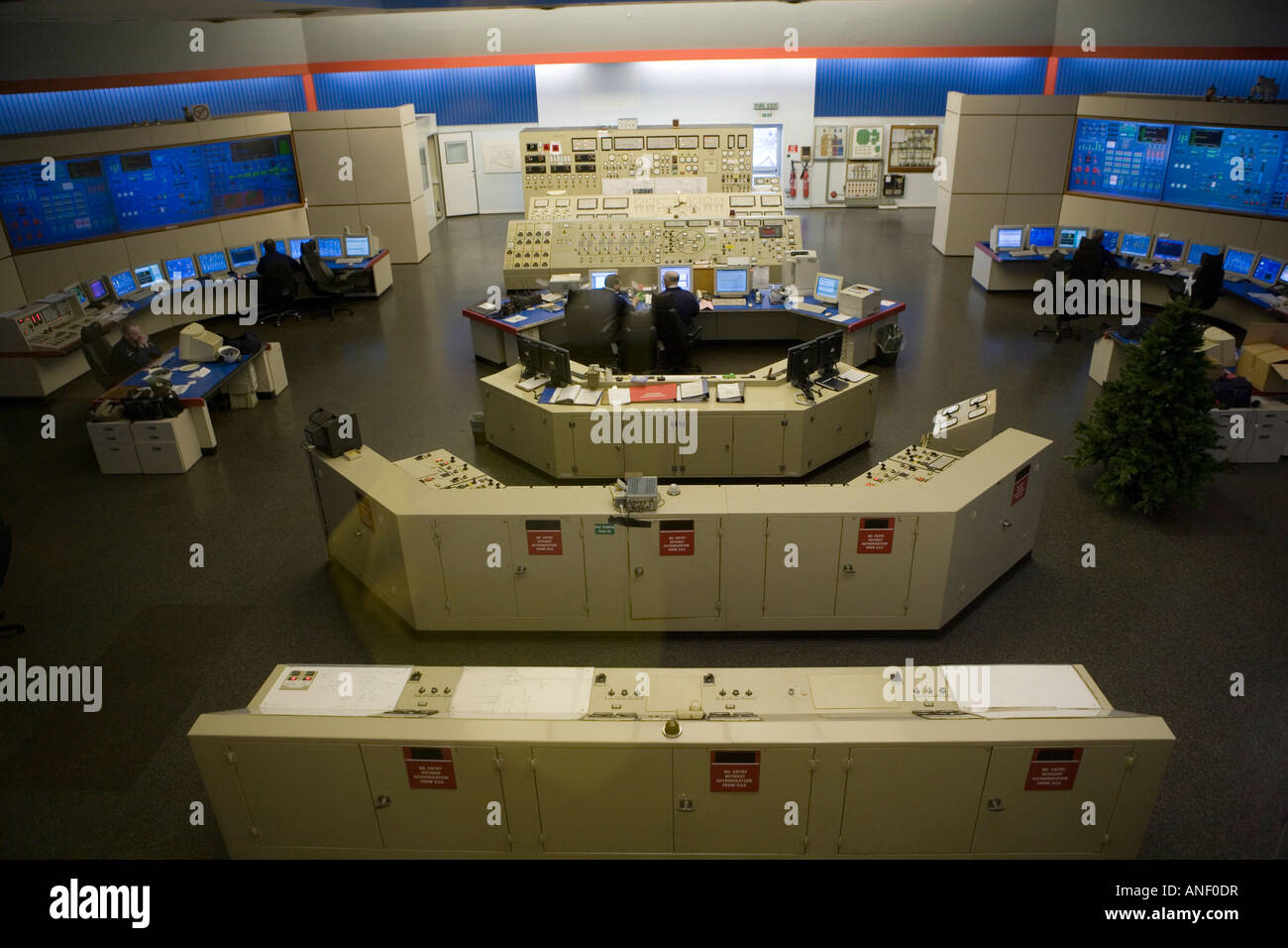 Control room at Didcot power station Stock Photo - Alamy
