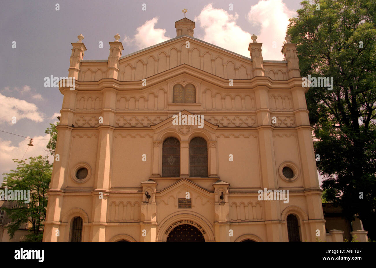 Tempel synagogue krakow Stock Photo - Alamy