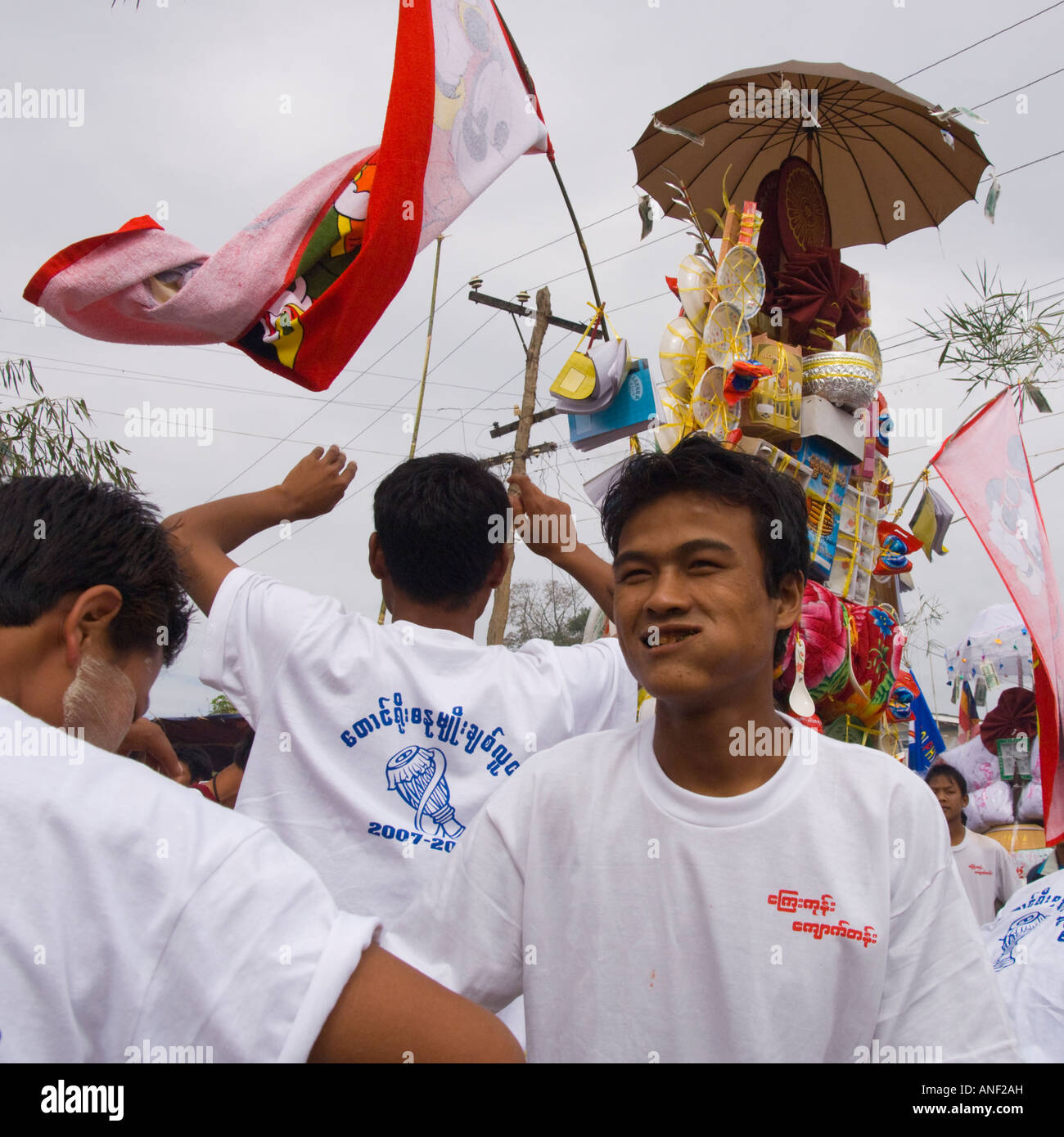 Myanmar Burma Southern Shan State Kalaw Yearly Festival Stock Photo - Alamy