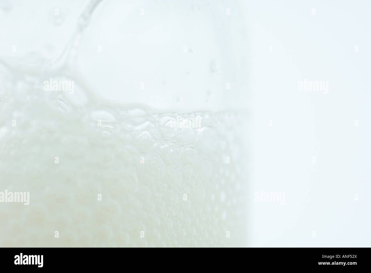 Bubbles in glass, extreme close-up Stock Photo - Alamy