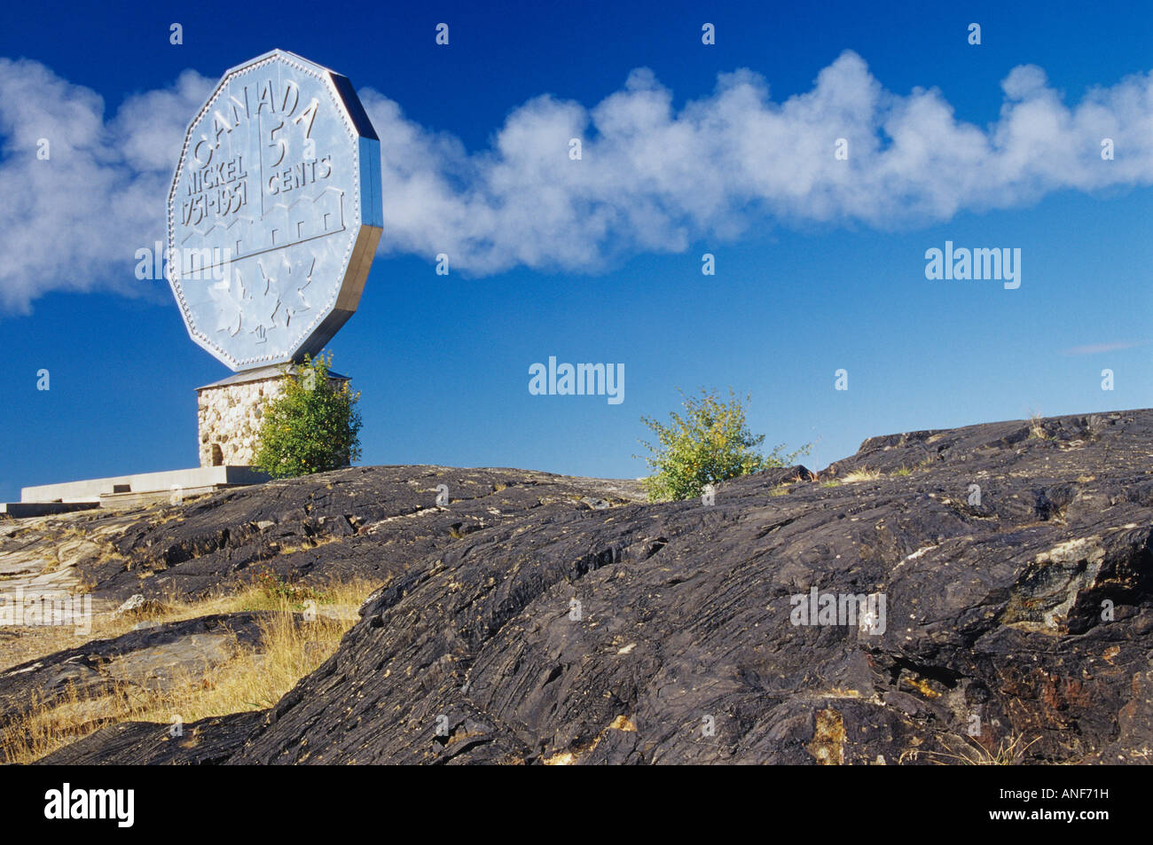 The big Nickel Sudbury, Ontario, Canada Stock Photo - Alamy