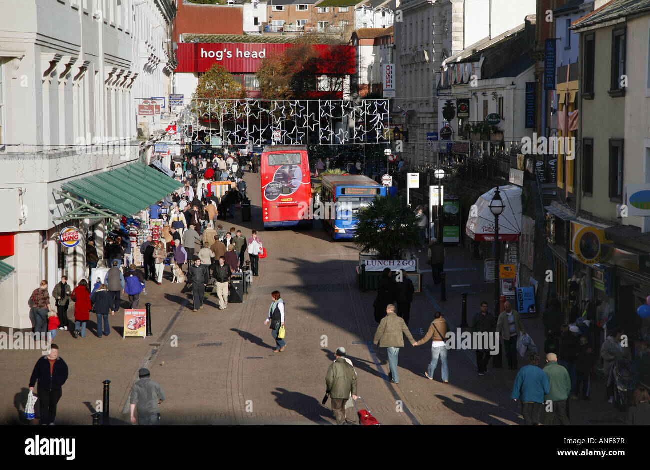 Fleet street torquay hi-res stock photography and images - Alamy