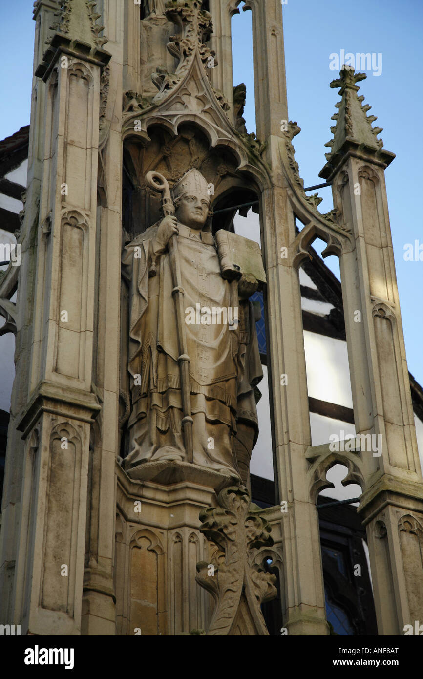 Winchester - The Buttercross in the High Street Stock Photo - Alamy