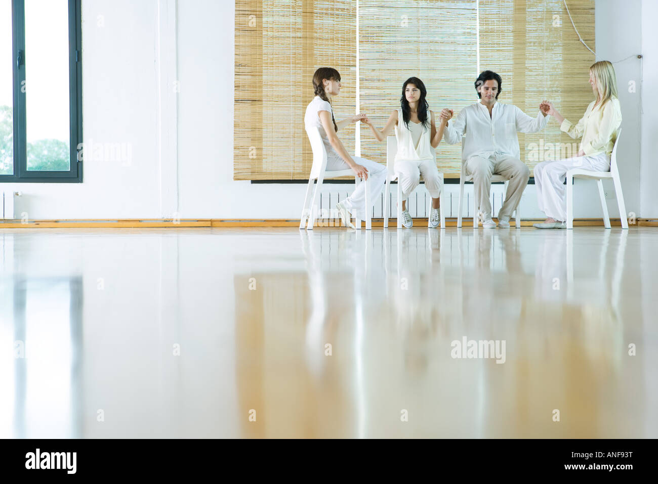 Group therapy adults sitting in hi-res stock photography and images - Alamy