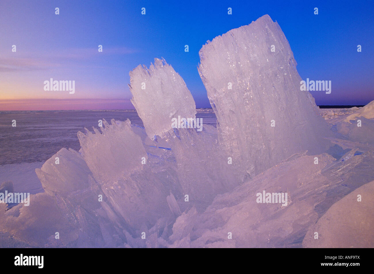 Ice On Lake Winnipeg High Resolution Stock Photography and Images - Alamy