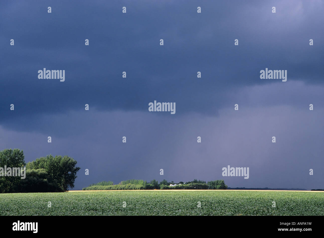 Storm over canadian prairies hi-res stock photography and images - Alamy