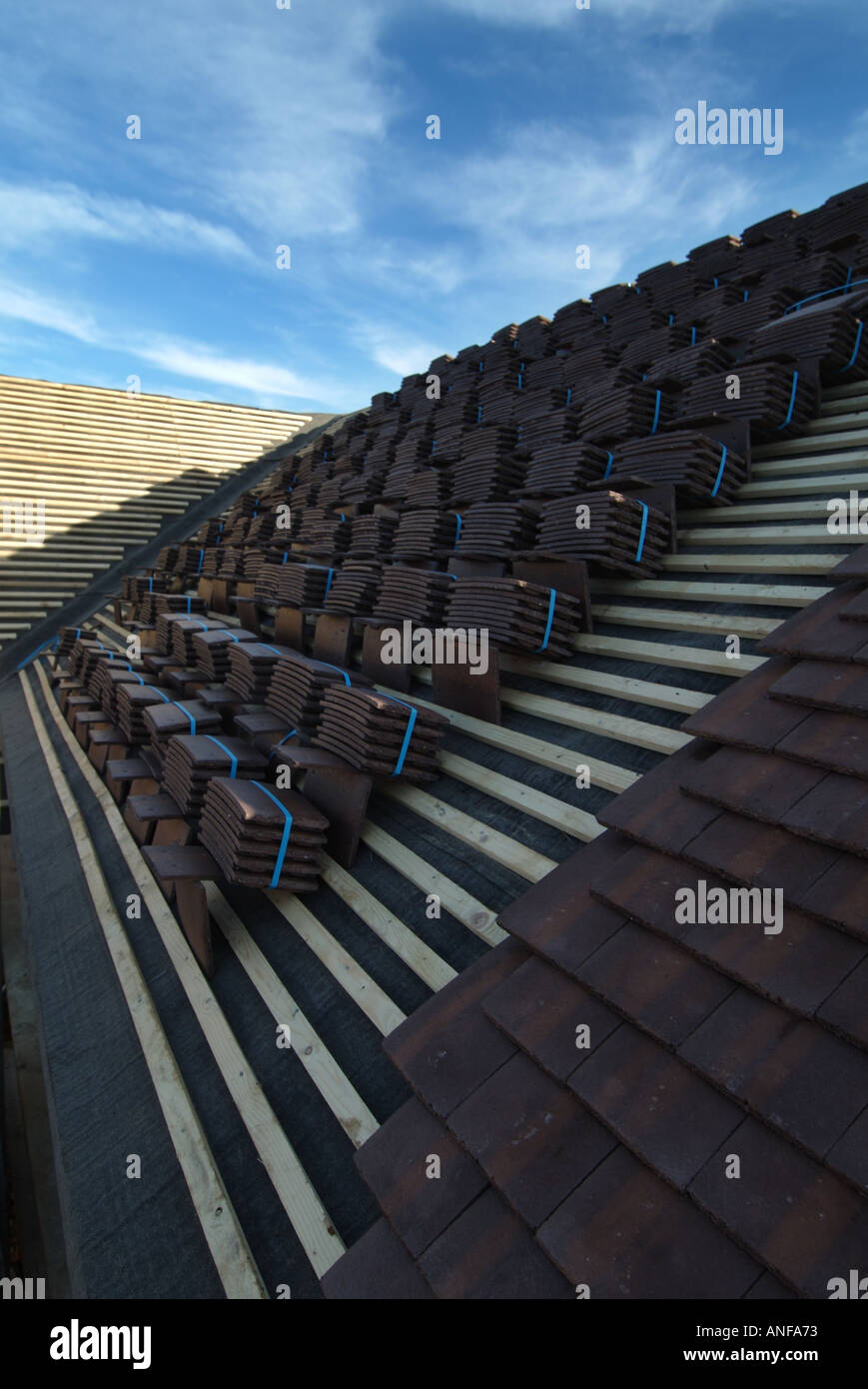 Plain tile roofs hi-res stock photography and images - Alamy