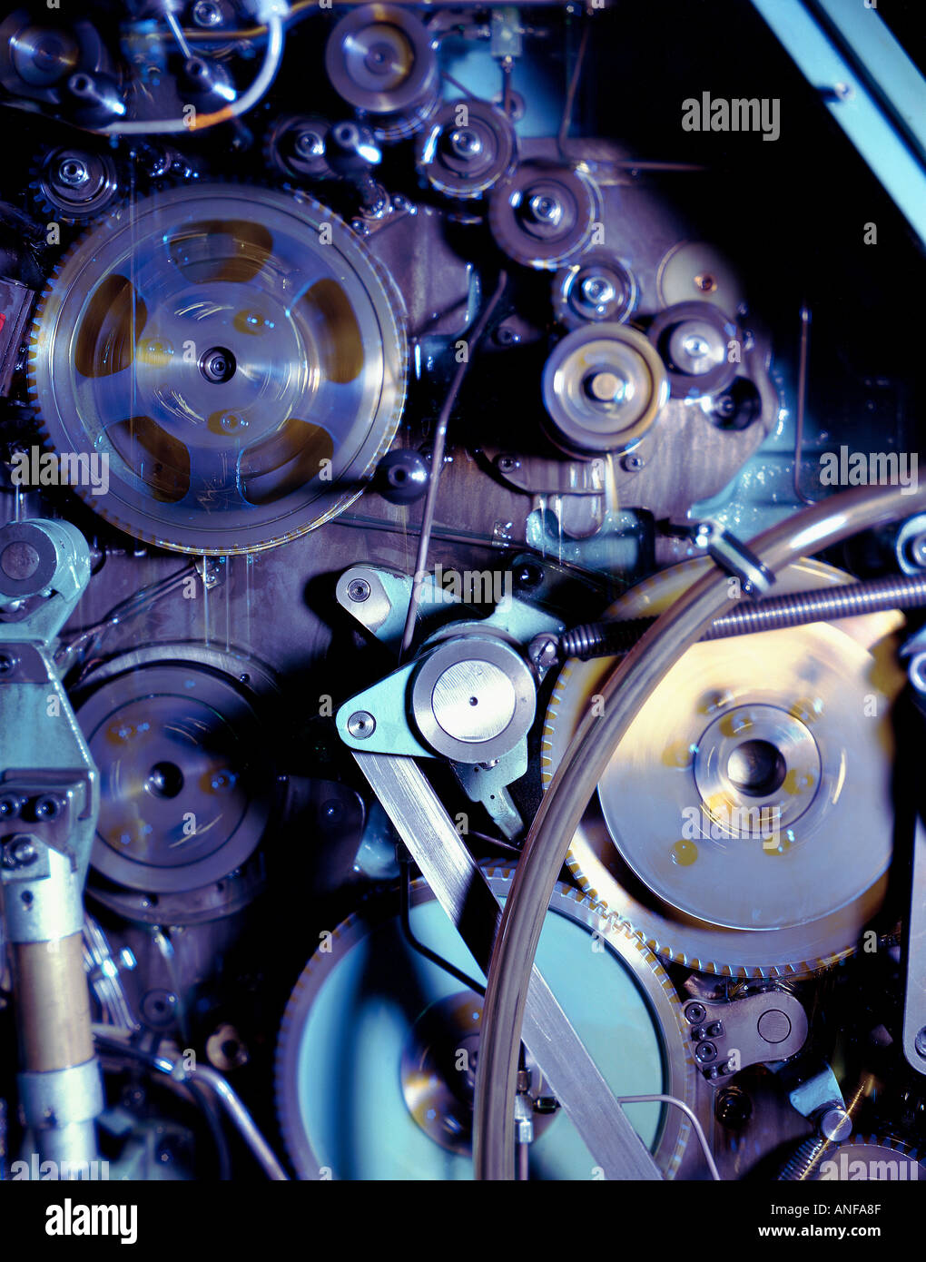 Cogwheel printing hi-res stock photography and images - Alamy
