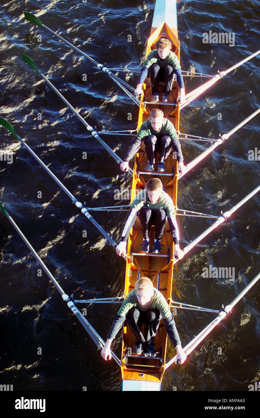 Men in a rowboat hi-res stock photography and images - Alamy