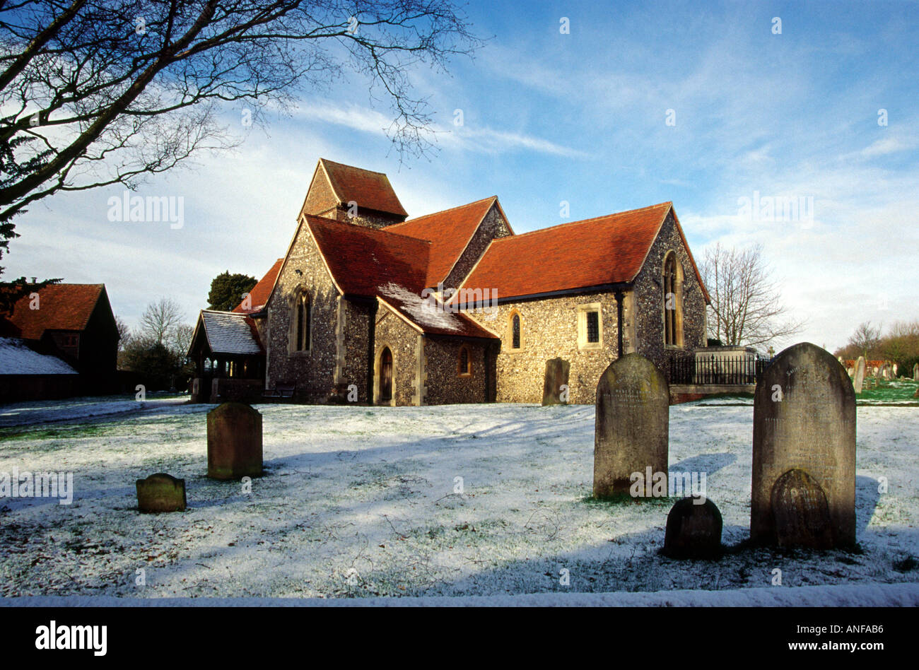 Holy Cross Church, Sarratt, Hertfordshire Stock Photo - Alamy
