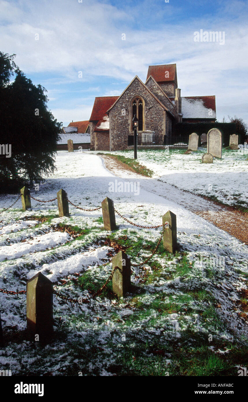 Holy Cross Church, Sarratt, Hertfordshire Stock Photo - Alamy