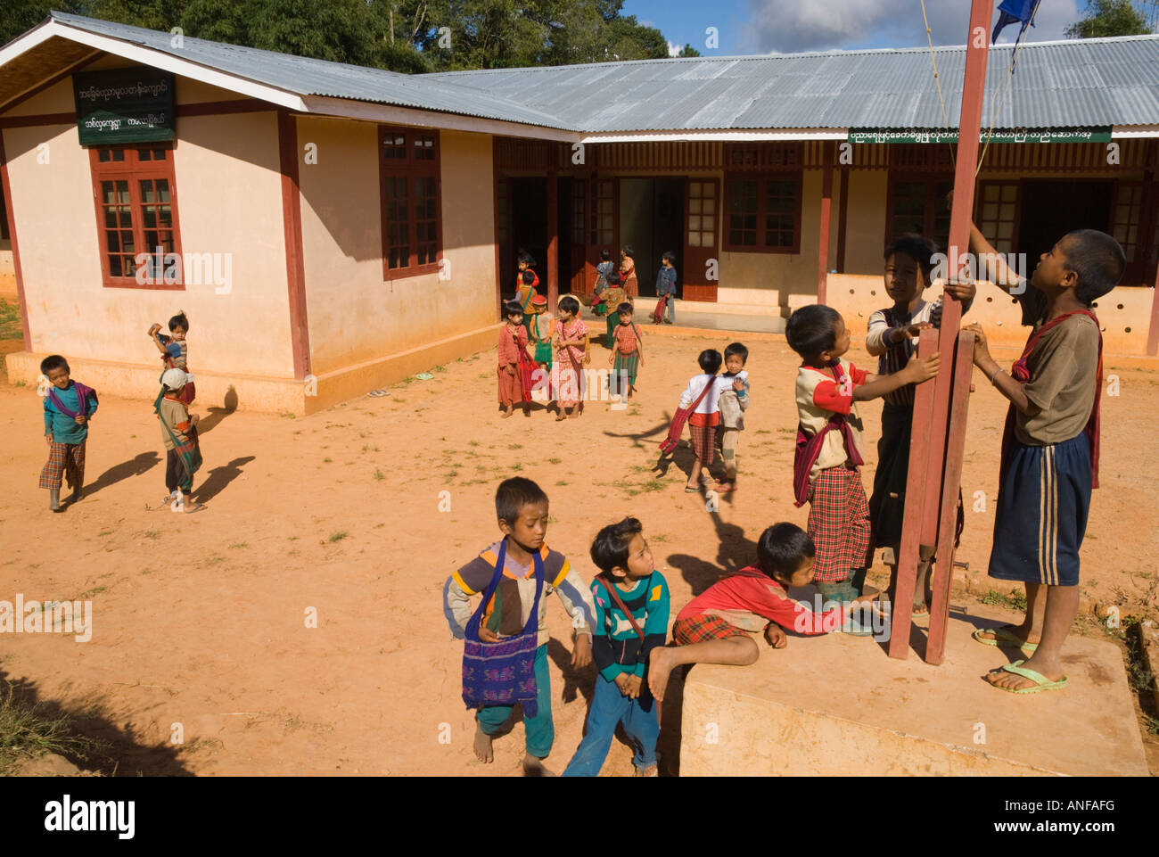 Village school built by a local grassroot NGO named RDS Rural ...