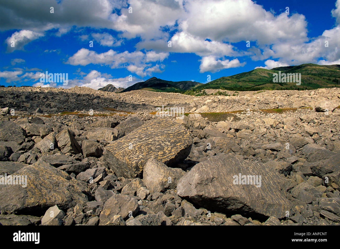 Frank Slide National Historic Site, Alberta, Canada Stock Photo - Alamy