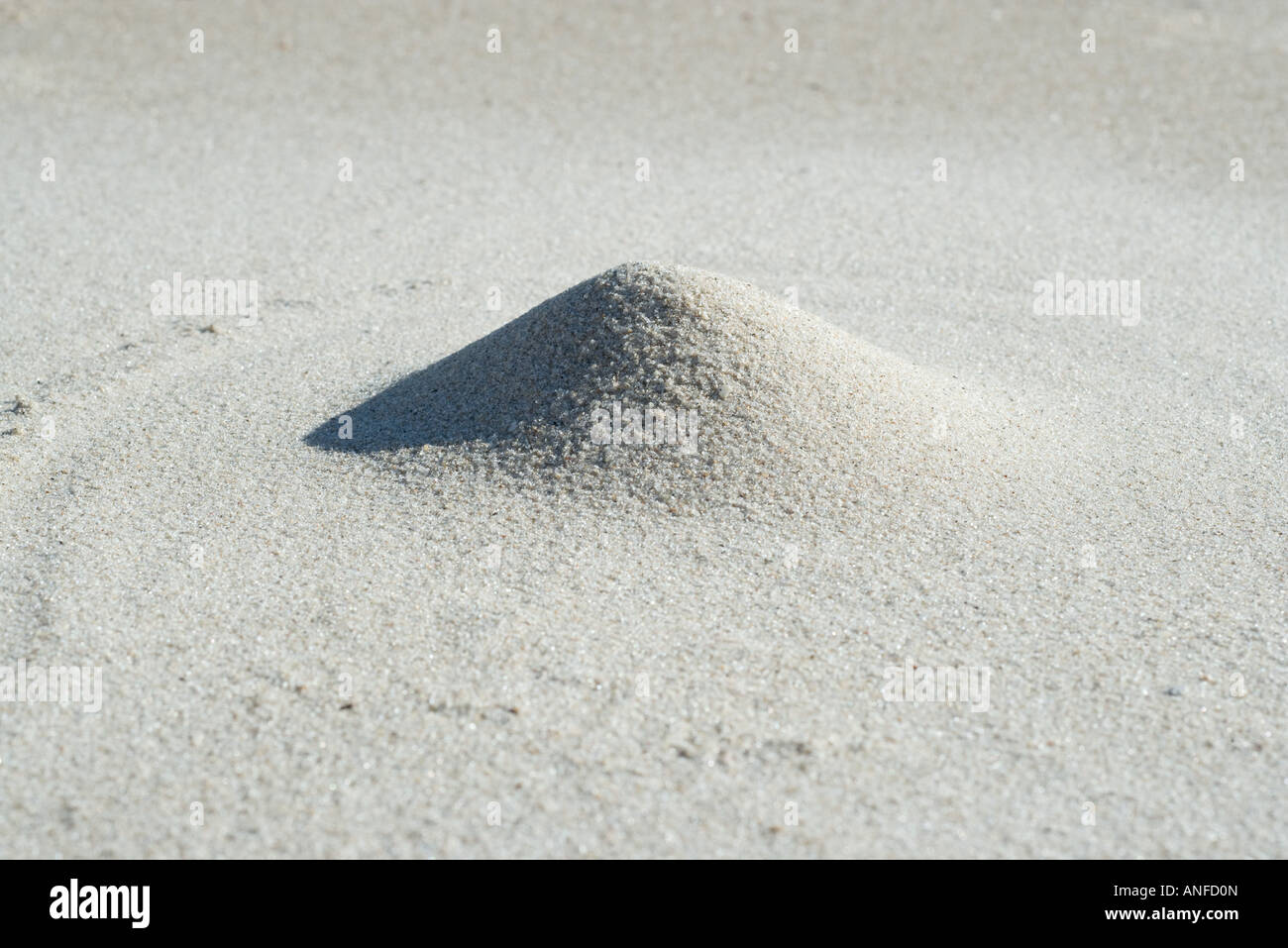 Mound of sand Stock Photo - Alamy