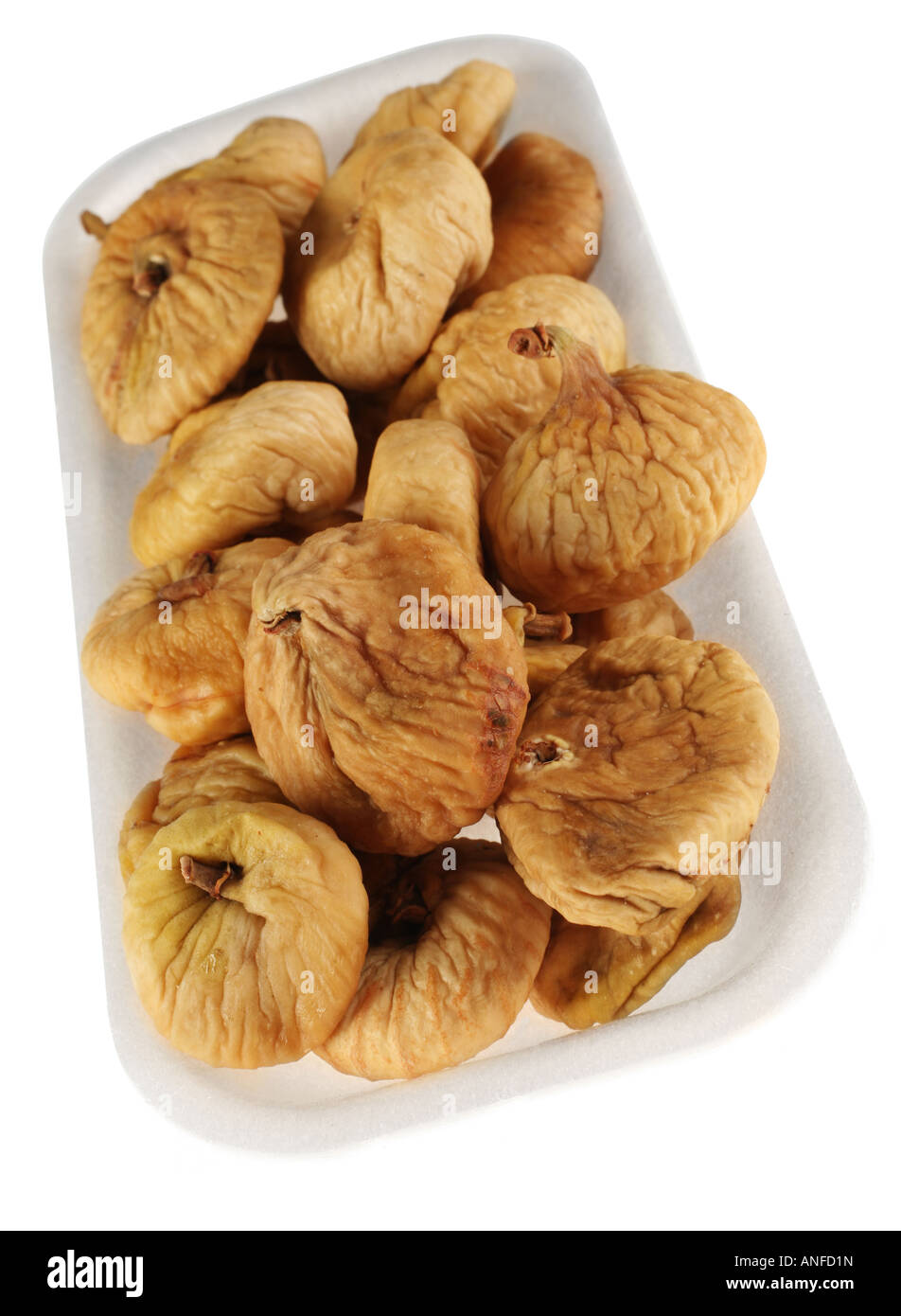 Dry fig fruit isolated on white background Stock Photo - Alamy