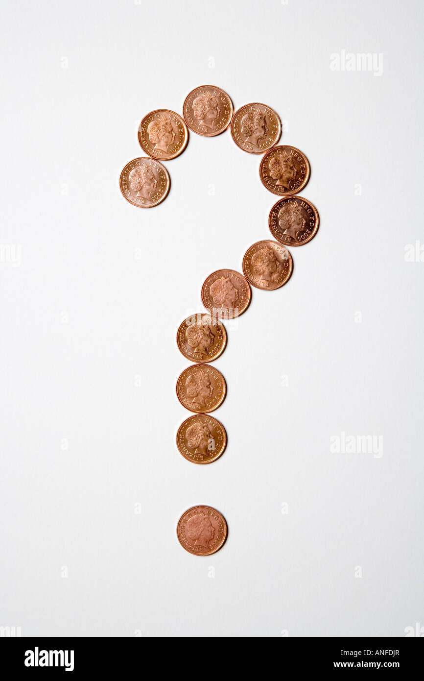 Question mark money hi-res stock photography and images - Alamy