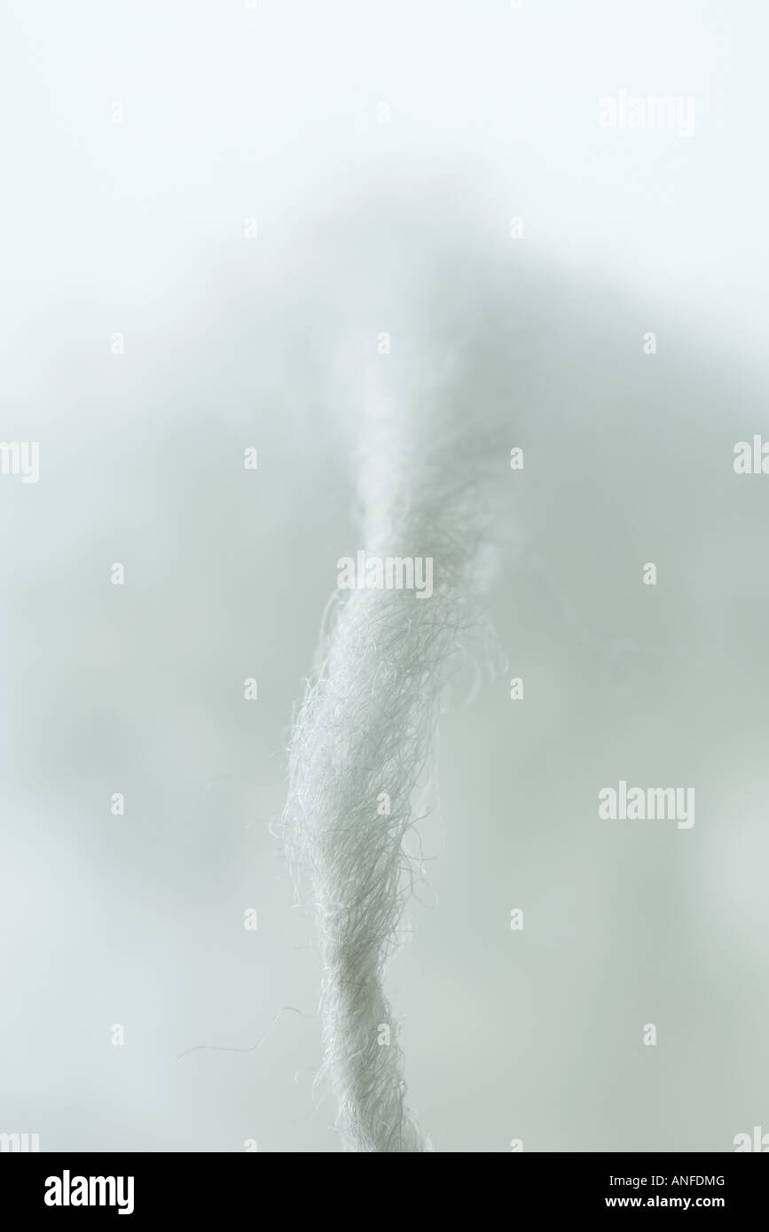 Twisted cotton, extreme close-up Stock Photo - Alamy