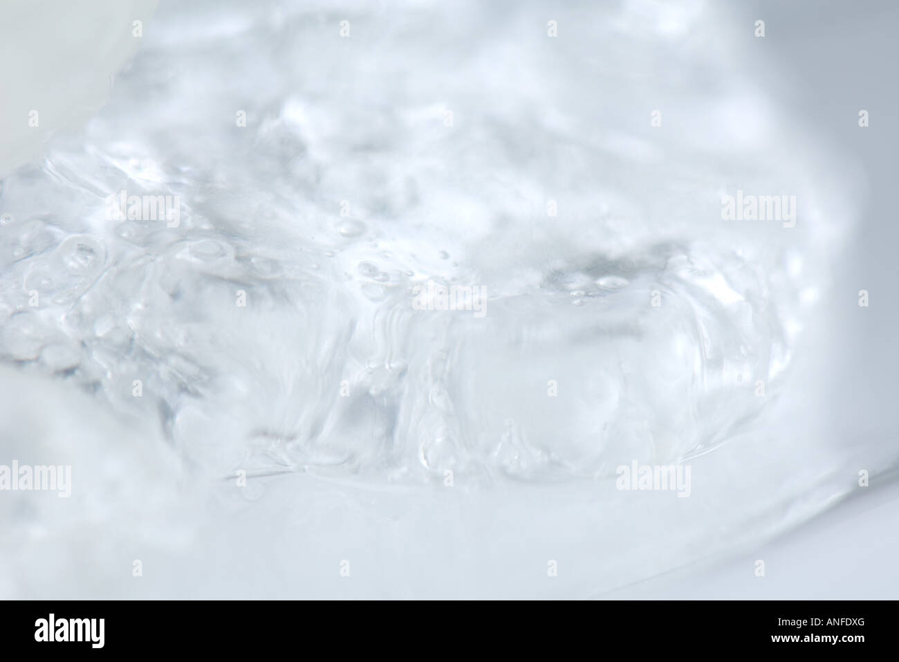 Transparent substance, extreme close-up Stock Photo - Alamy