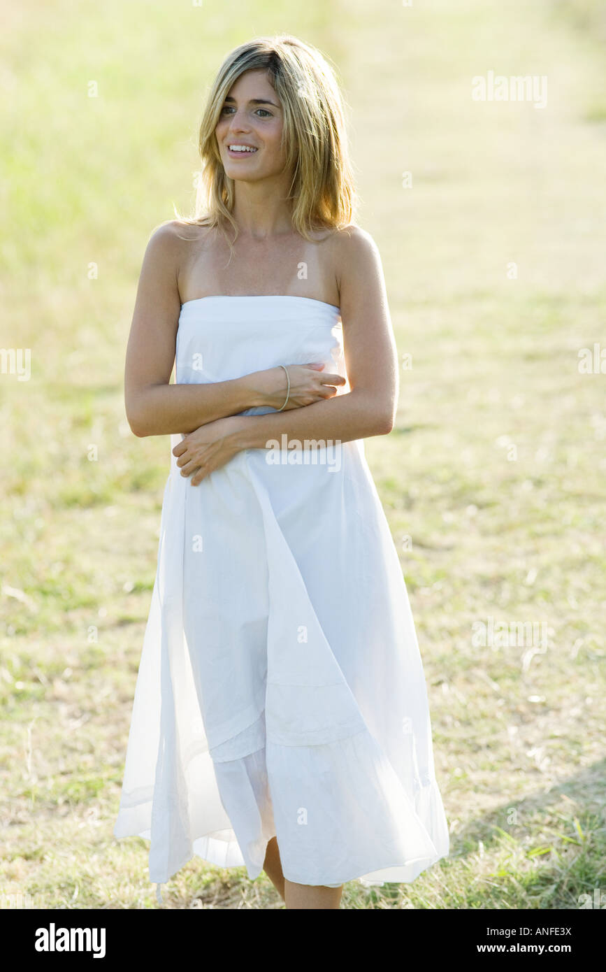 Woman from above turning hi-res stock photography and images - Alamy