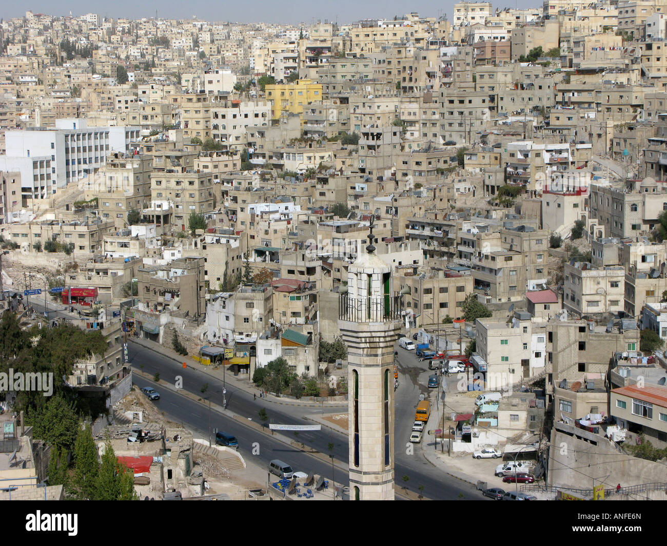amman old town view Stock Photo - Alamy