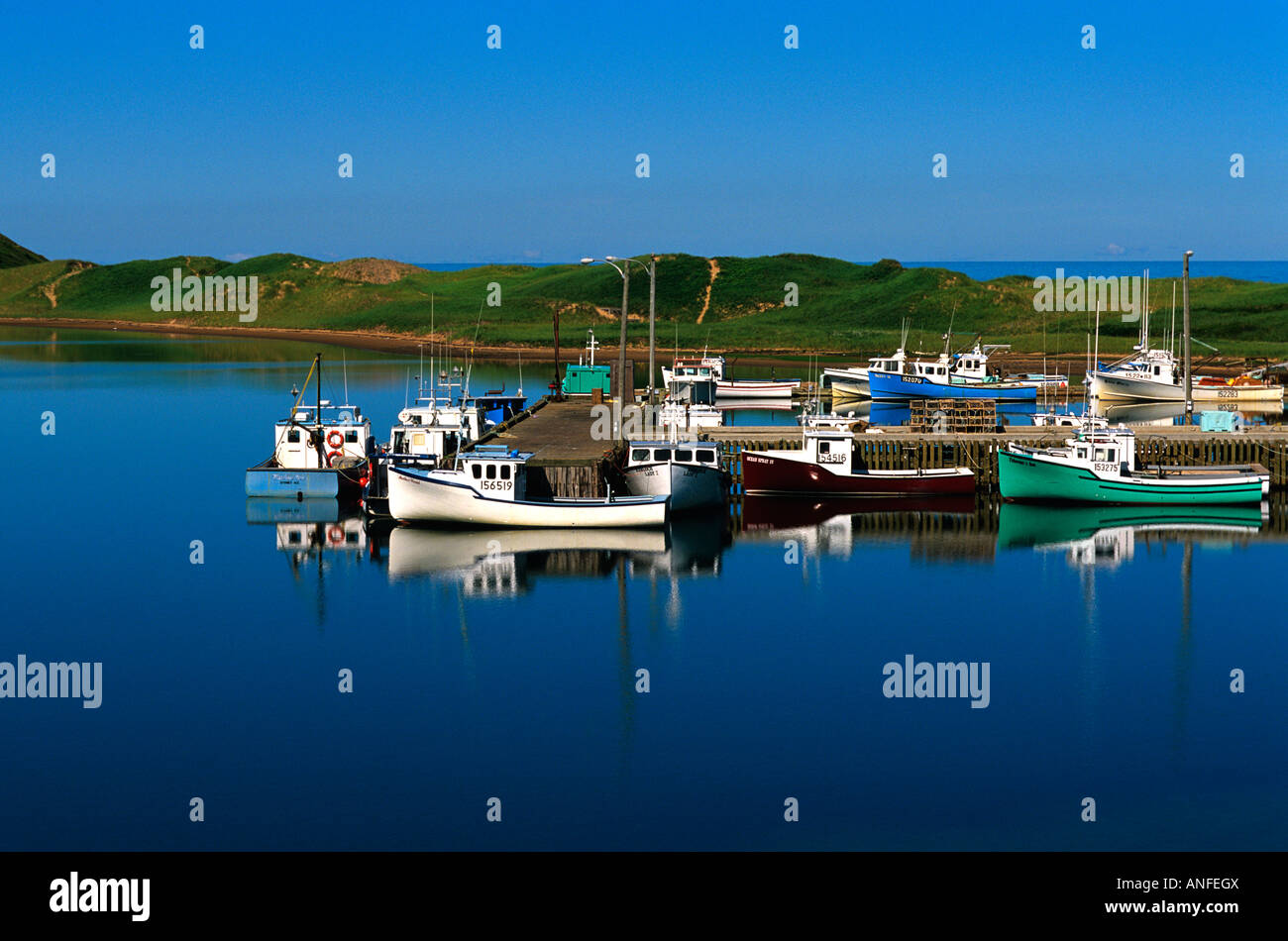 Inverness Harbour, Cape Breton, Nova Scotia, Canada Stock Photo - Alamy