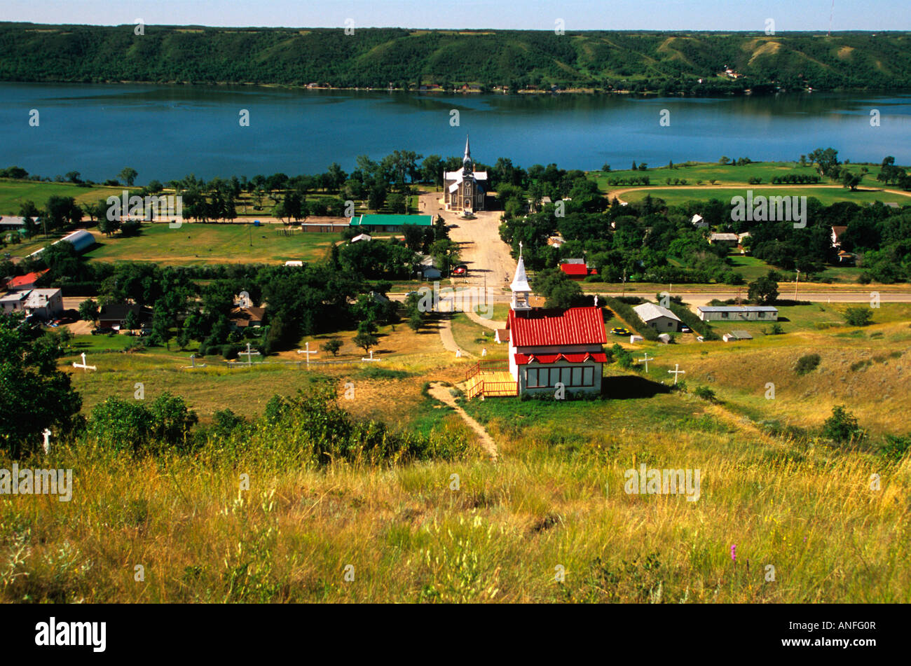 Lebret, Qu'Appelle Valley, Saskatchewan, Canada Stock Photo - Alamy