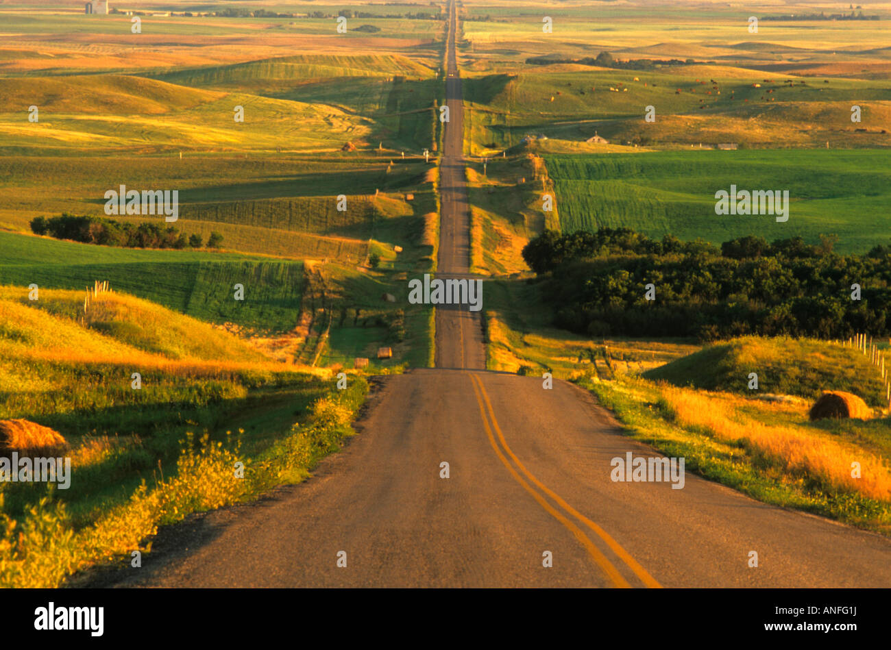 Highway, Coronach, Saskatchewan, Canada Stock Photo - Alamy