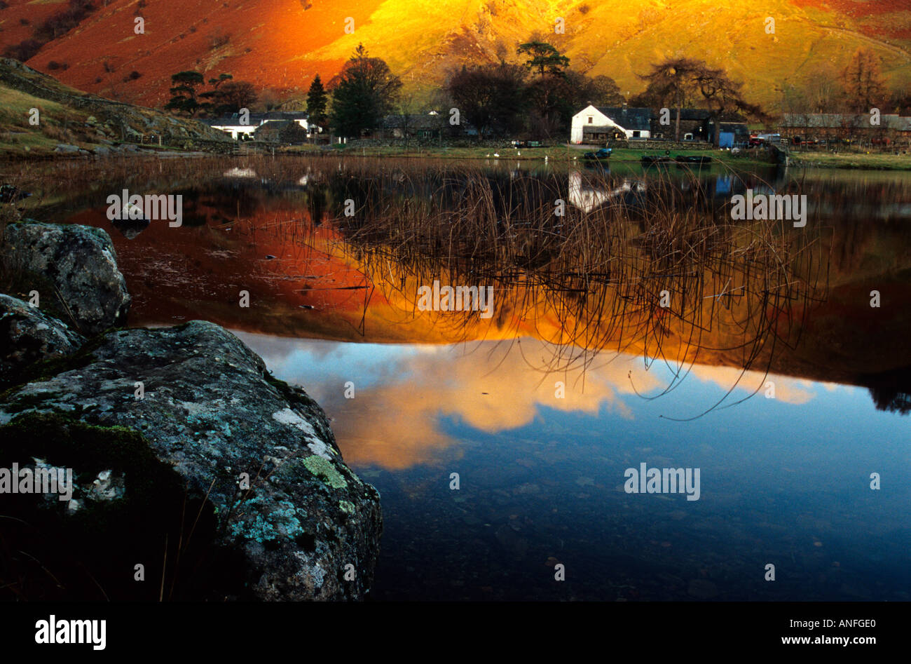 Watendlath Tarn The Lake District Cumbria England UK Stock Photo - Alamy