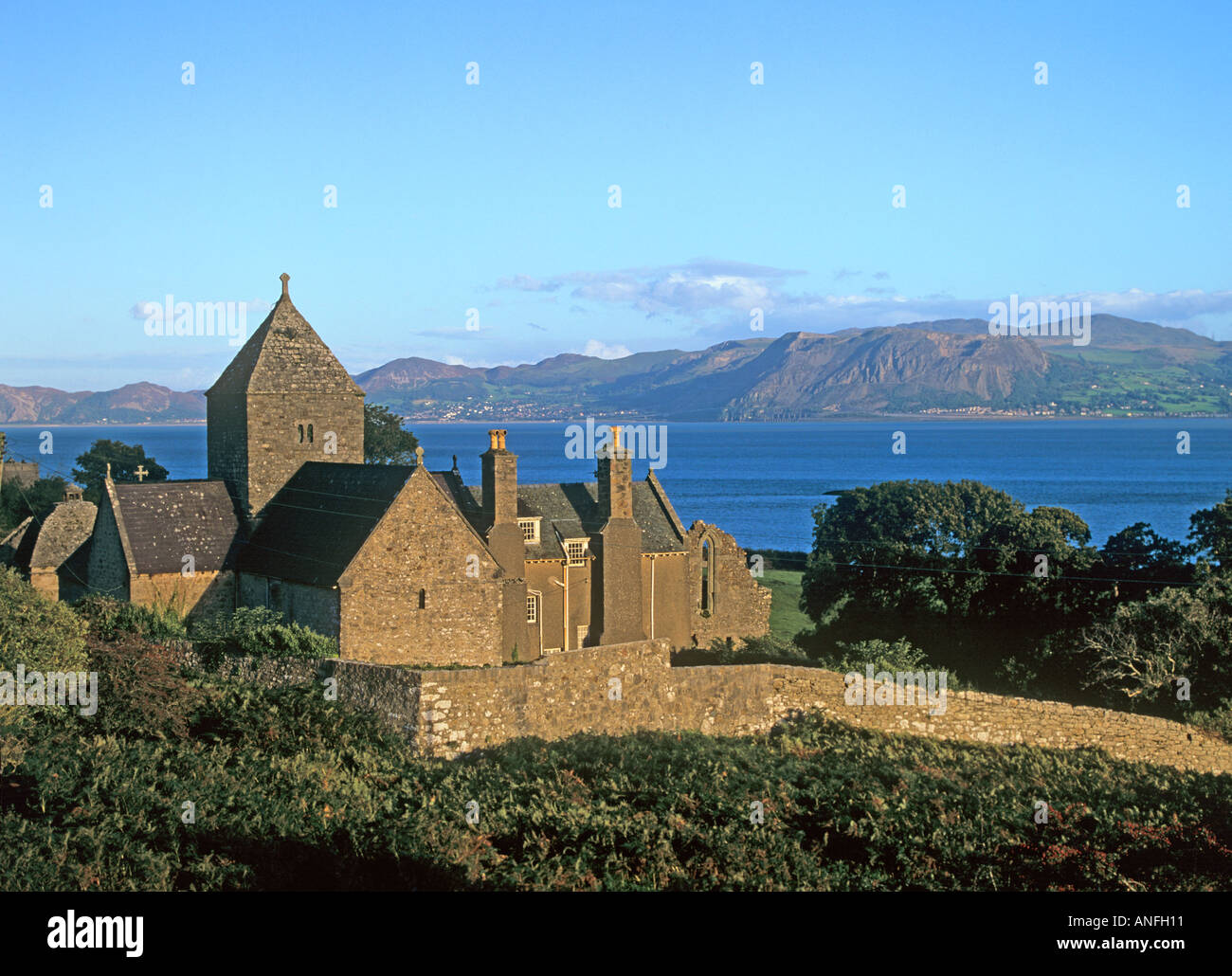 PENMON ISLE OF ANGLESEY NORTH WALES UK The iconic group of monuments ...