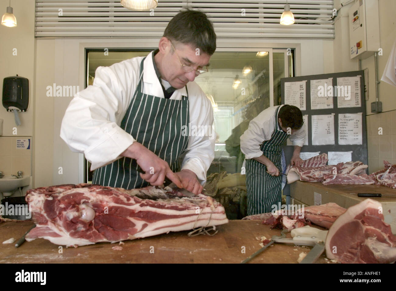 High street butcher hi-res stock photography and images - Alamy