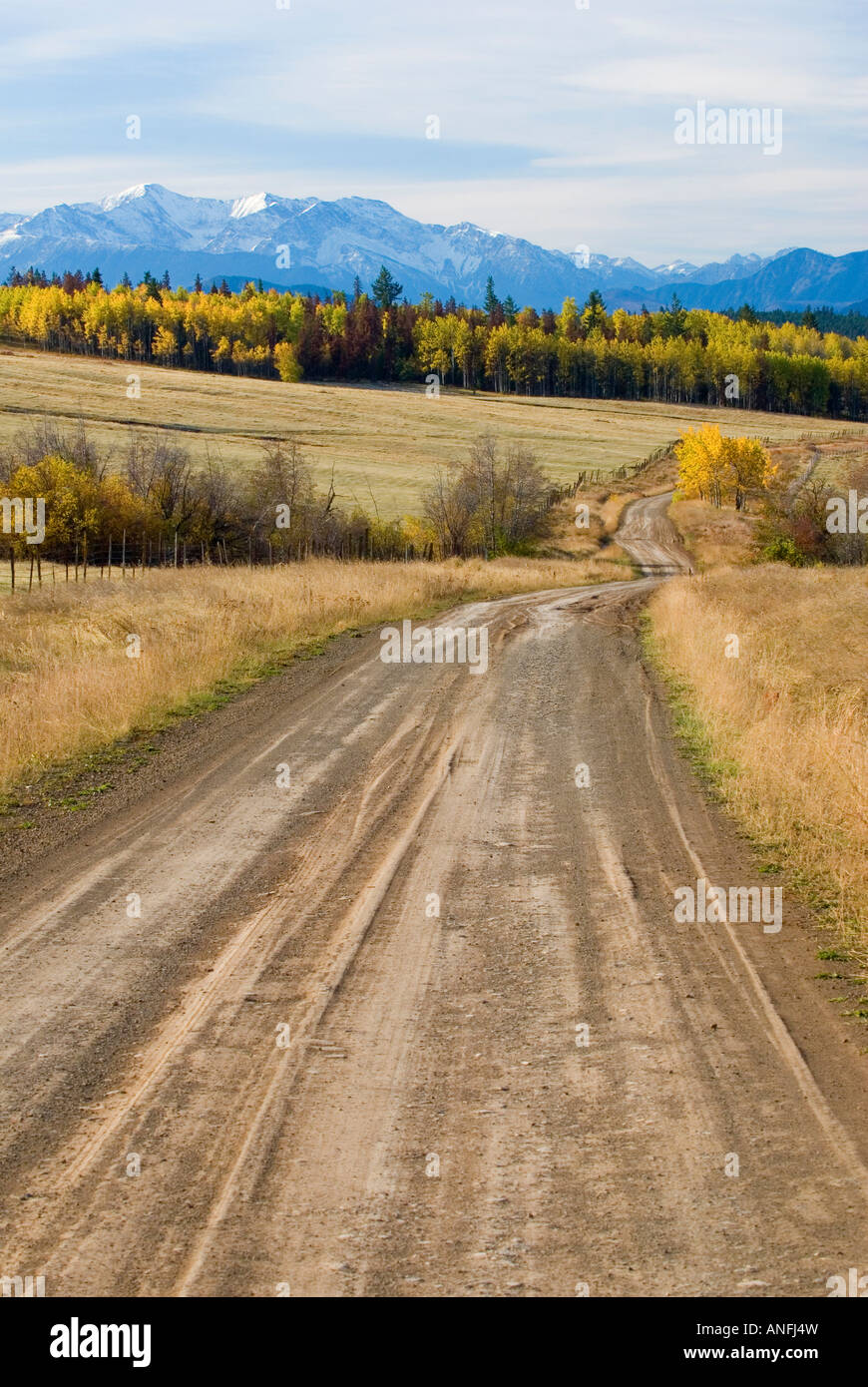 Fall Colours and the Coast Mountains near Clinton, british columbia ...
