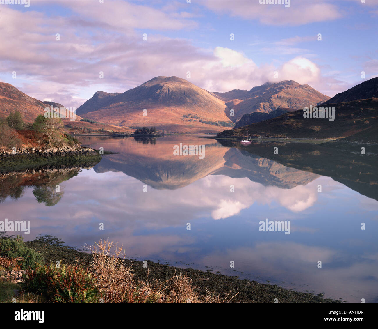 GB - SCOTLAND: Evening at Loch Long Stock Photo - Alamy