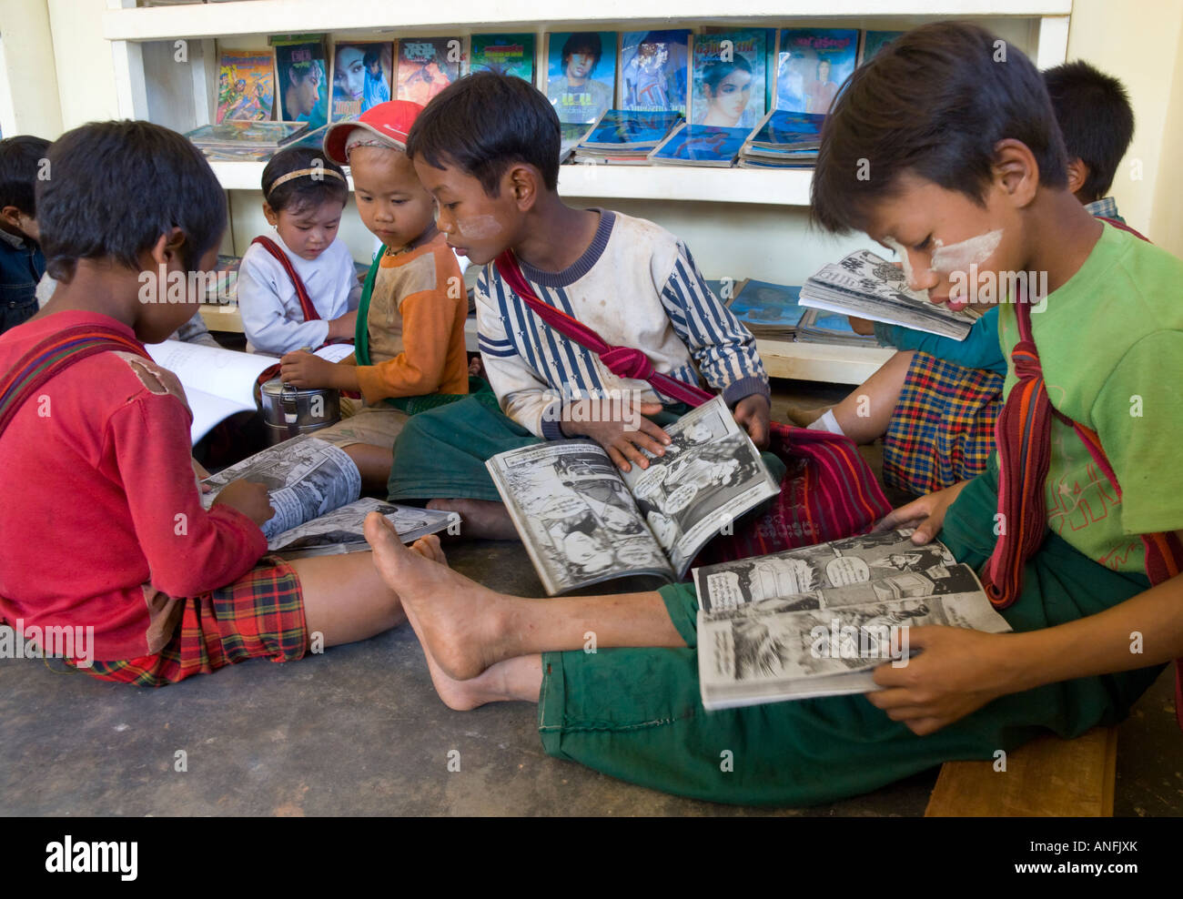 Village Library built by a local grassroot NGO named RDS Rural ...