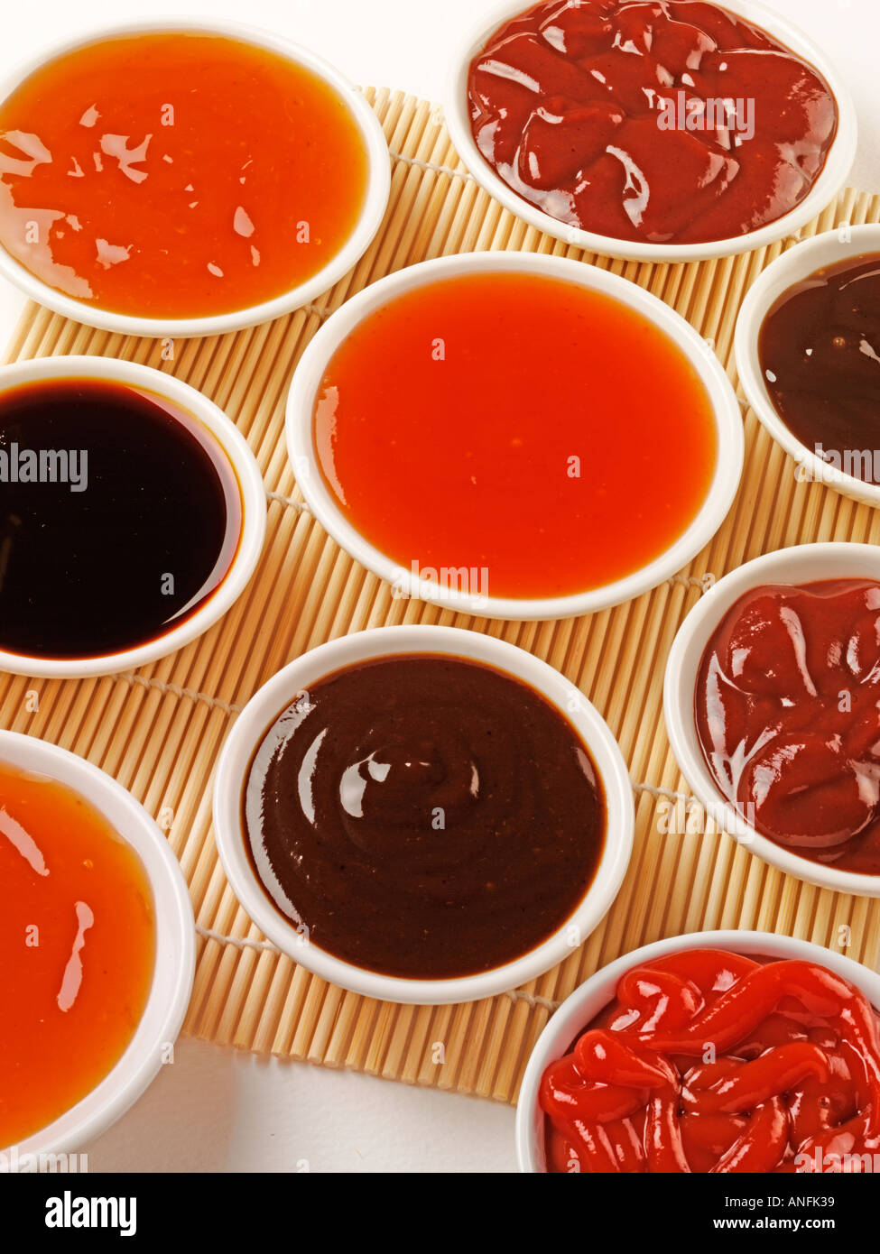 CHINESE SAUCE SELECTION Stock Photo - Alamy