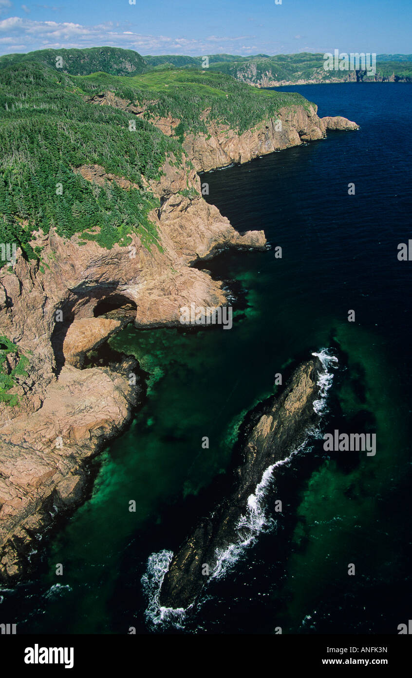 Aerial of burgeo newfoundland hi-res stock photography and images - Alamy