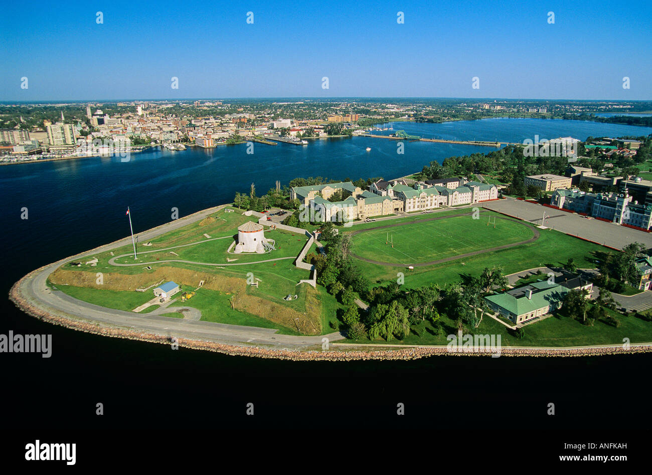 Aerial the Canadian Land Force Command and Staff College, Kingston ...