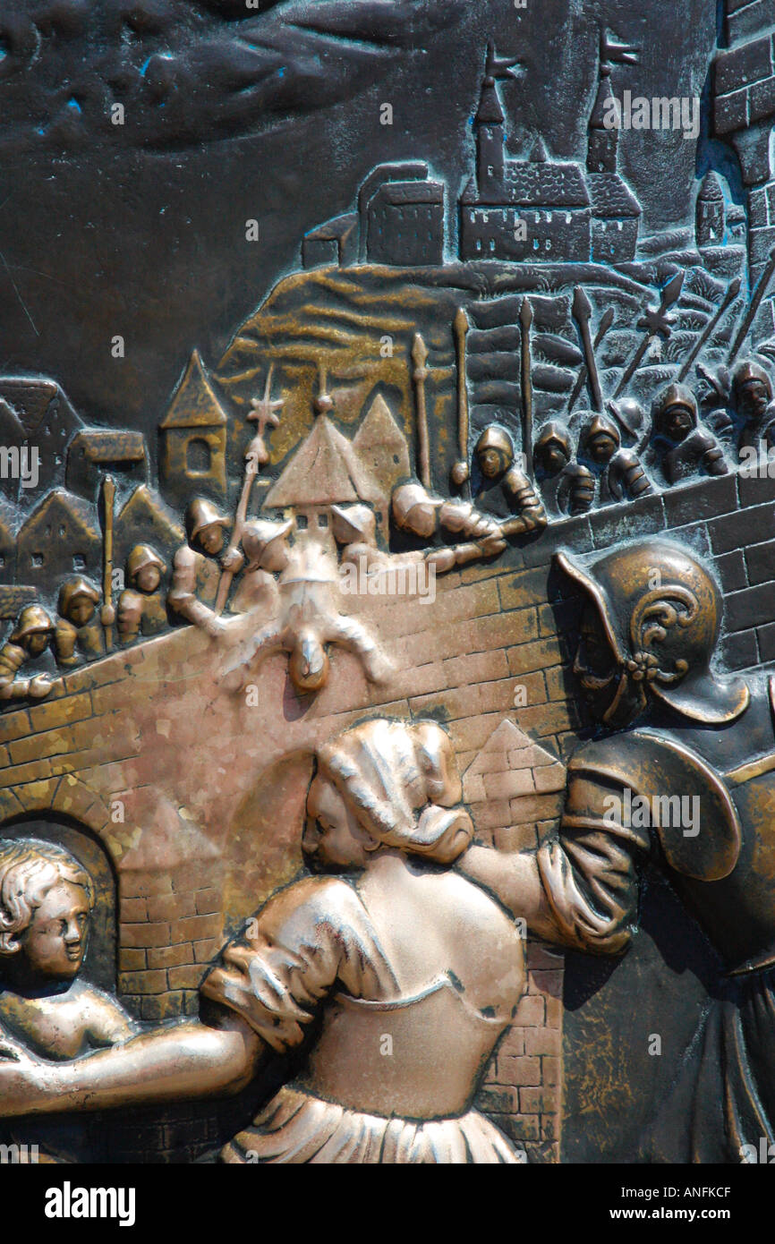 Brass relief hi-res stock photography and images - Alamy