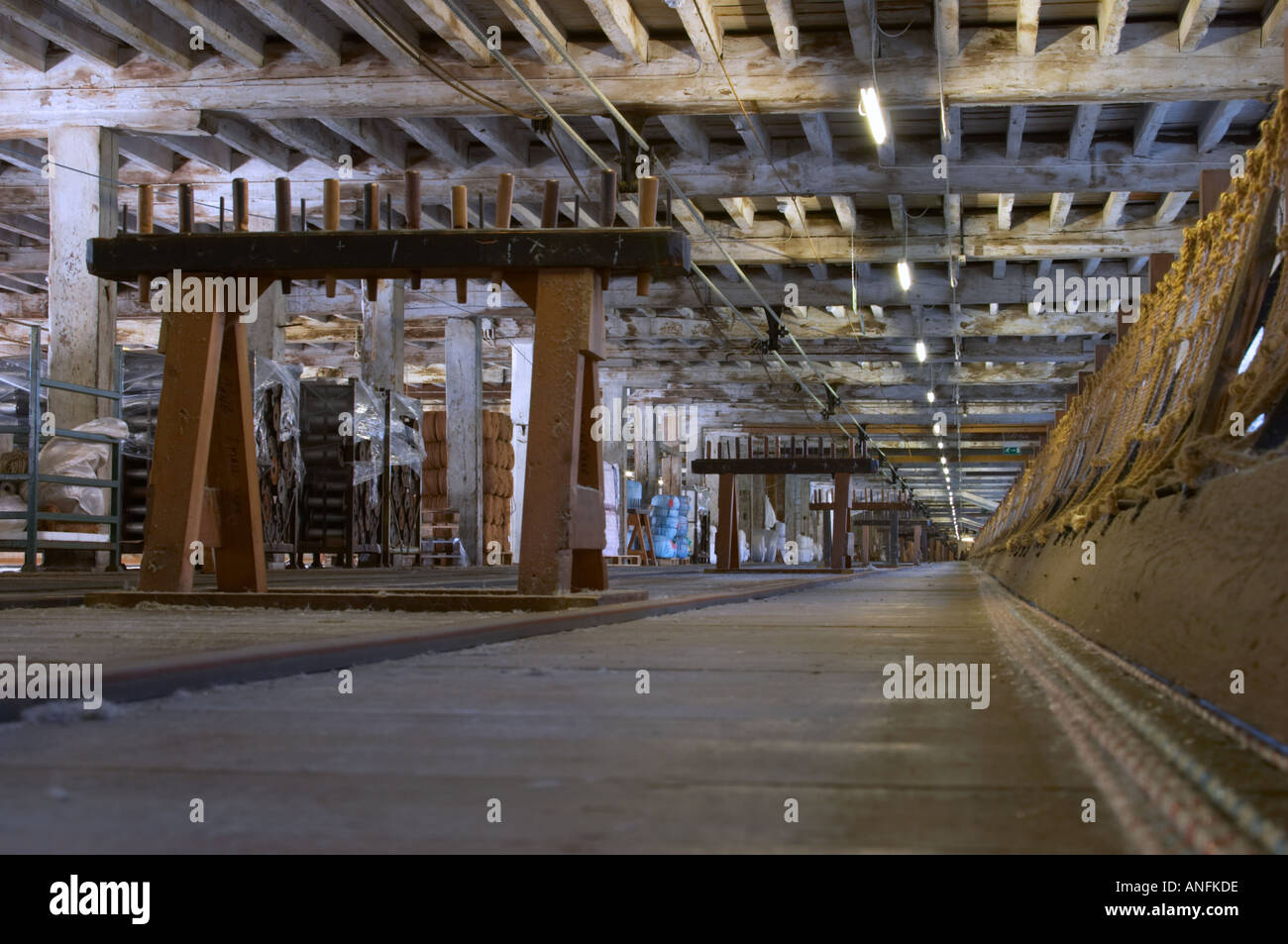 The Ropery at Chatham Historic Dockyard Kent England Stock Photo - Alamy