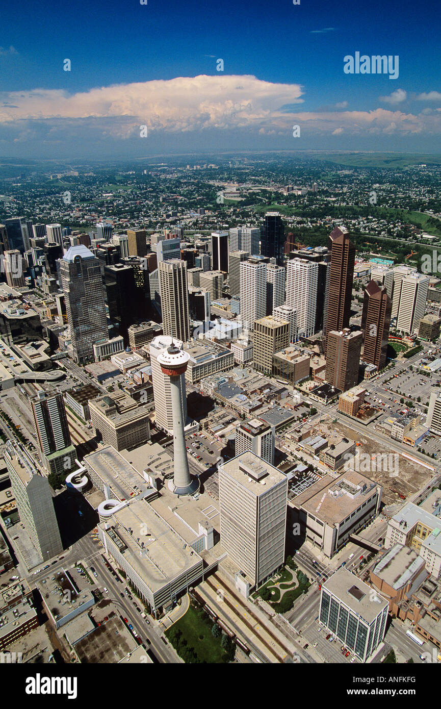 Aerial view calgary skyline hi-res stock photography and images - Alamy